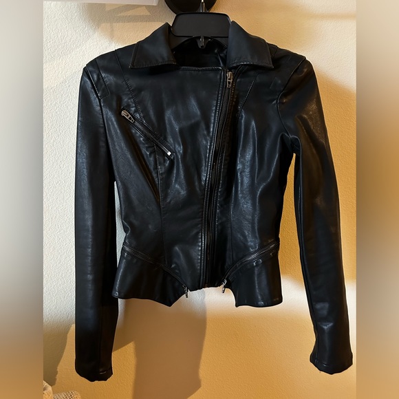 blanc noir | Jackets & Coats | Blanc Leather Jacket | Poshmark